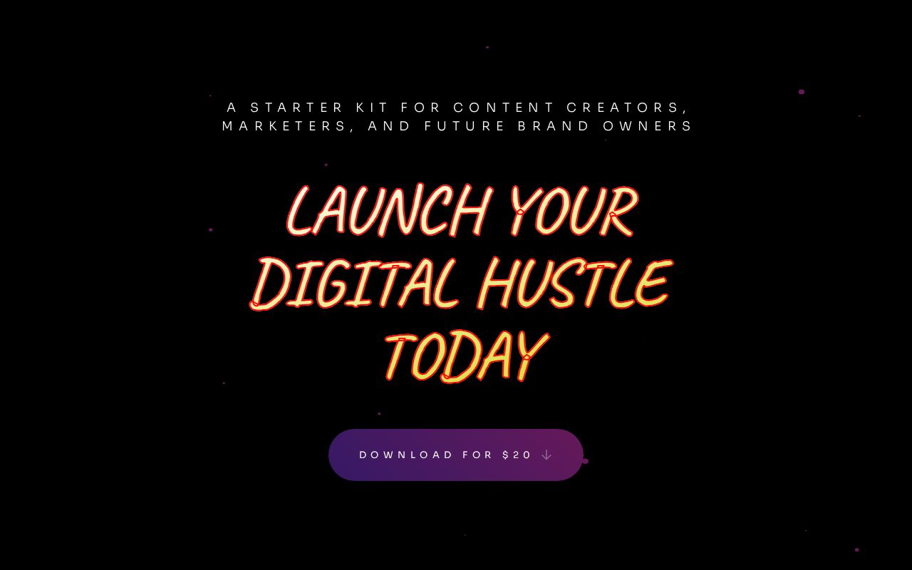 The Digital Hustler Starter Kit | Stacy Linder Digital